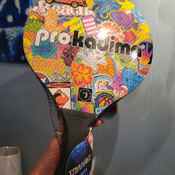 prokadim beach triangle | Games | Nwt Prokadim Beach Paddle Ball Set ...
